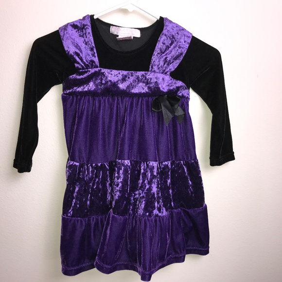 Greggy Girl Boutique | Dresses | Greggy Girl Purple Black Stretch ...